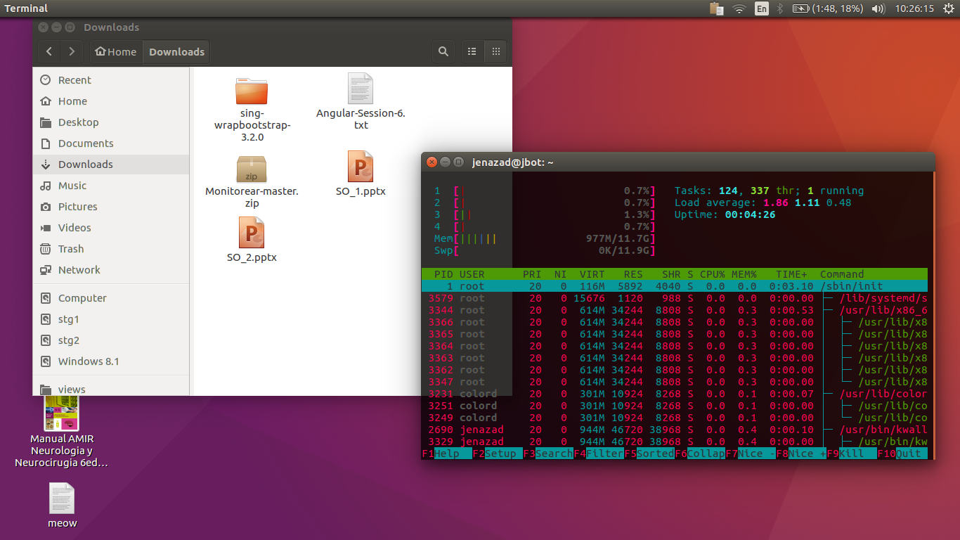 Playing in Ubuntu with different Desktop Environments - Felipe A ...